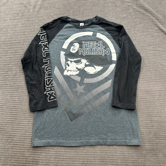 Metal Mulisha | Shirts | Metal Mulisha Raglan Tshirt Men Small Black ...